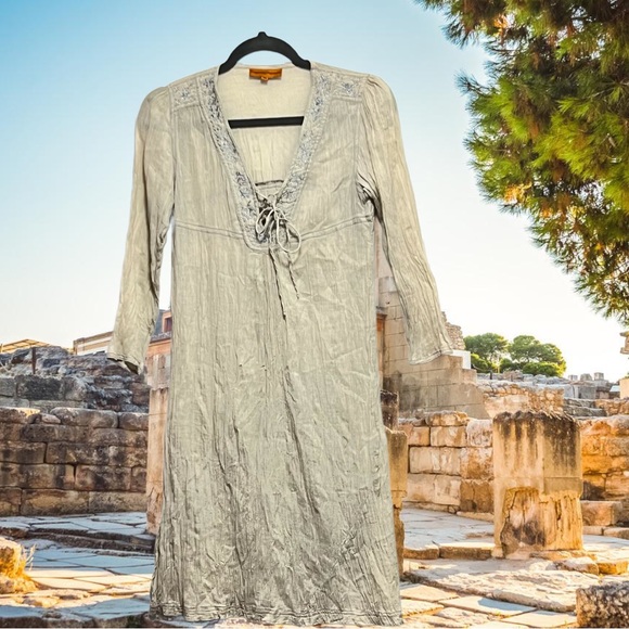 Roberta Freymann | Dresses | Roberta Freymann Sheer Cover Up Dress ...